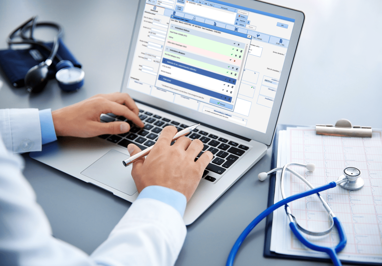Intégration au système informatique de l'hôpital : Diane Op